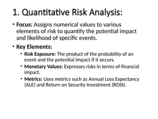 Information Risk Assessment and Analysis. | PPTX