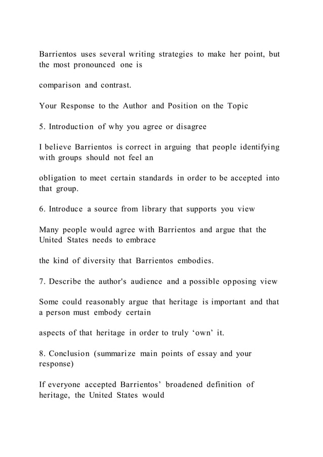 Week 2 Sentence and Paragraph Outlines Student Example | PDF