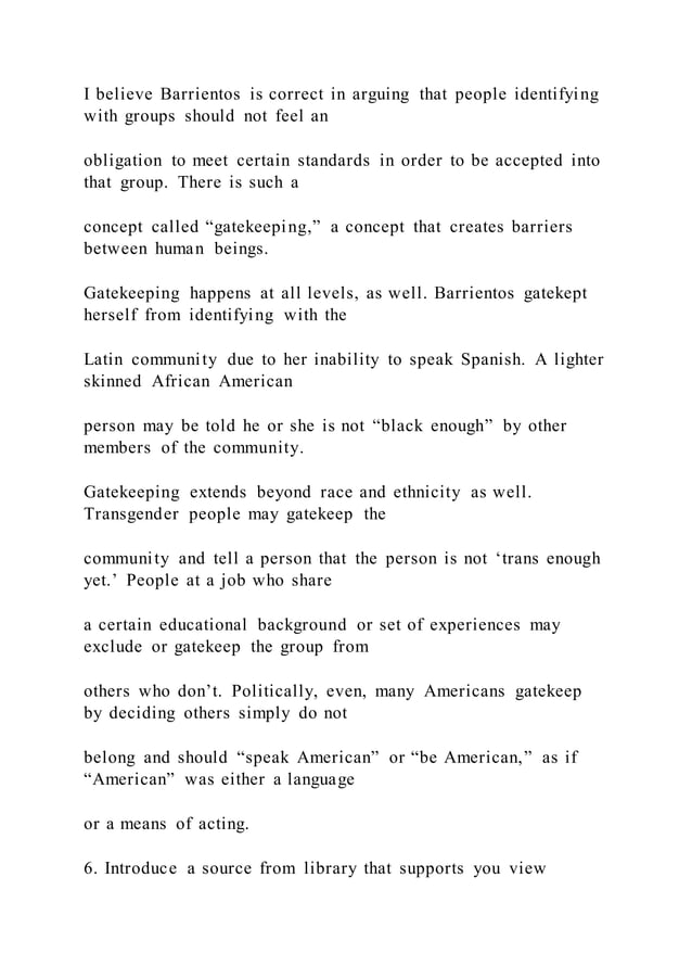 Week 2 Sentence and Paragraph Outlines Student Example | PDF