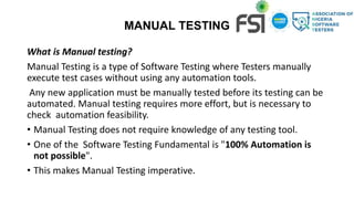 WEEK 2 SOFTWARE TESTING TRAINING MANUAL _TYPES OF TESTING FINAL.pptx