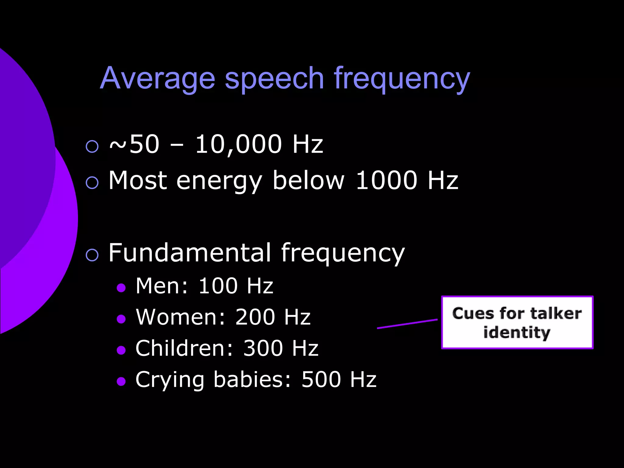 Speech acoustics | PPTX