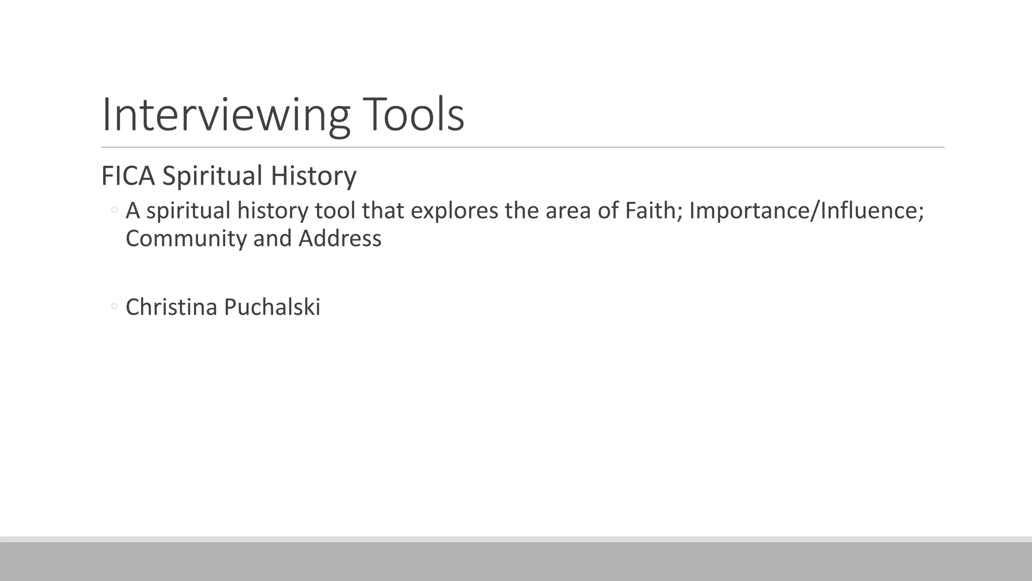 Week 2 Spiritual History Taking.pptx