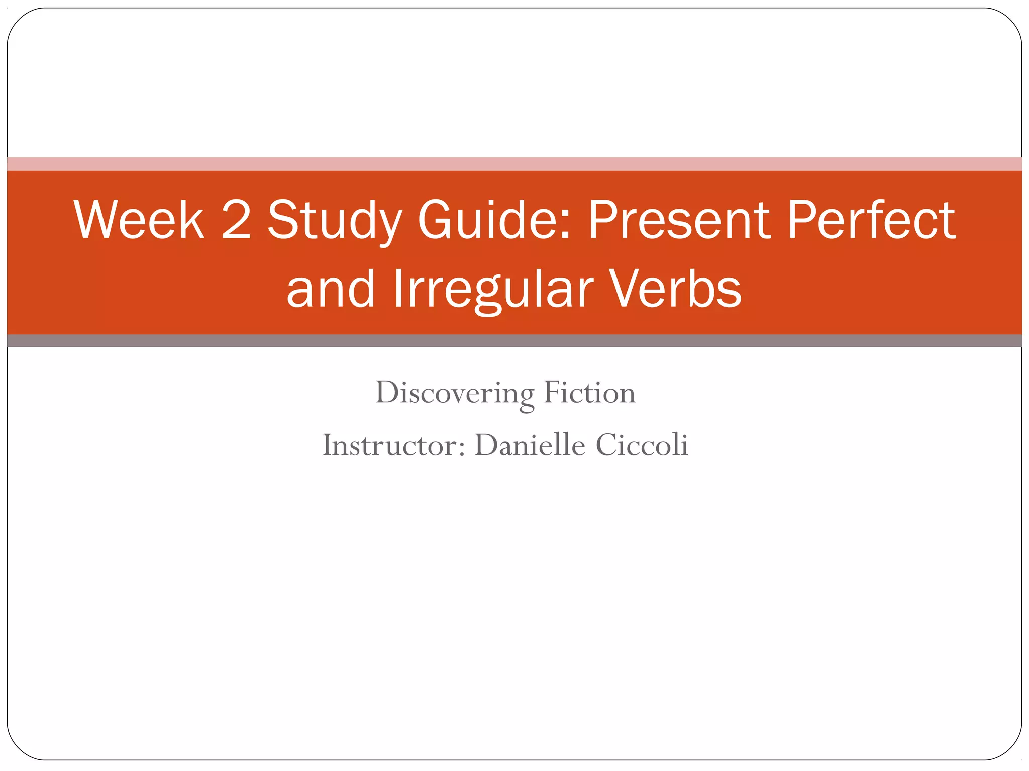 Week 2 study guide | PPT