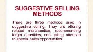 Suggestive Selling Powerpoint Presentation | PPTX
