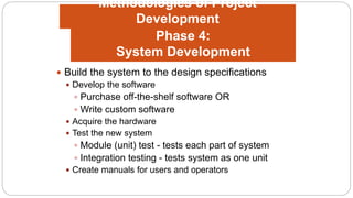 MIS 49100 Week 2 Systems Development Life Cycle | PPT