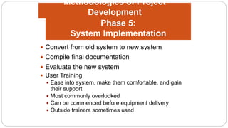 MIS 49100 Week 2 Systems Development Life Cycle | PPT