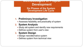 MIS 49100 Week 2 Systems Development Life Cycle | PPT