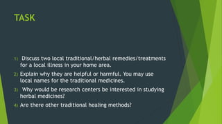 Week 2 TRADITIONAL HEALTH CARE 2.ppt.pptx