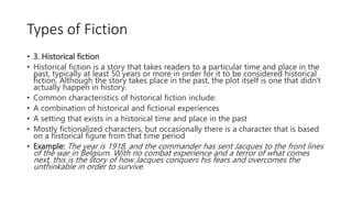 Week 2 Types of Fiction.pptx