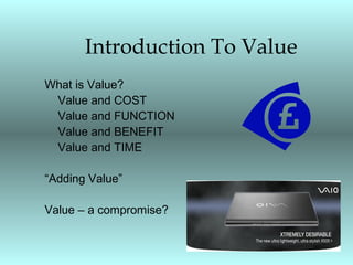 Week2 value management introduction | PPT