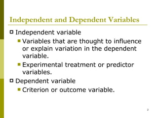 Variables | PPT