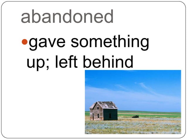 Vocabulary Week 3 | PPT