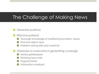 Finding and Making News | PPTX