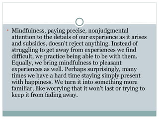 Meditation wrkshp wk 4..sharing positive thoughts with others for ...