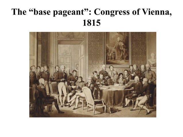 Week 3: The Bourgeois Century | PPTX | Politics