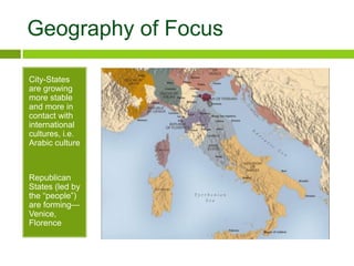 Week3.15th century italian renaissance overview | PPTX