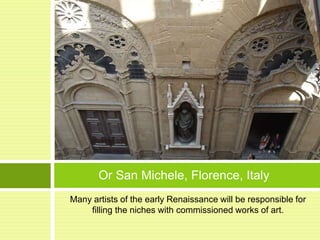 Week3.15th century italian renaissance overview | PPTX