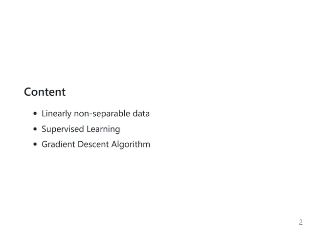 Visual Ai 시각 인공지능 Lecture 3 Optimization By Gradient Descent Ppt