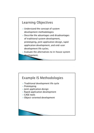 Accounting System Design and Development - System Planning and ...