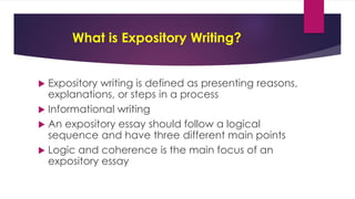 Week 3.1 expository texts | PDF