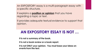 Week 3.1 expository texts | PDF
