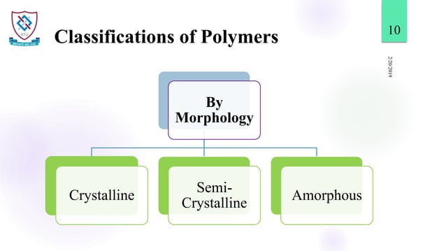 classification of polymer on the basis of molecular weight | PDF