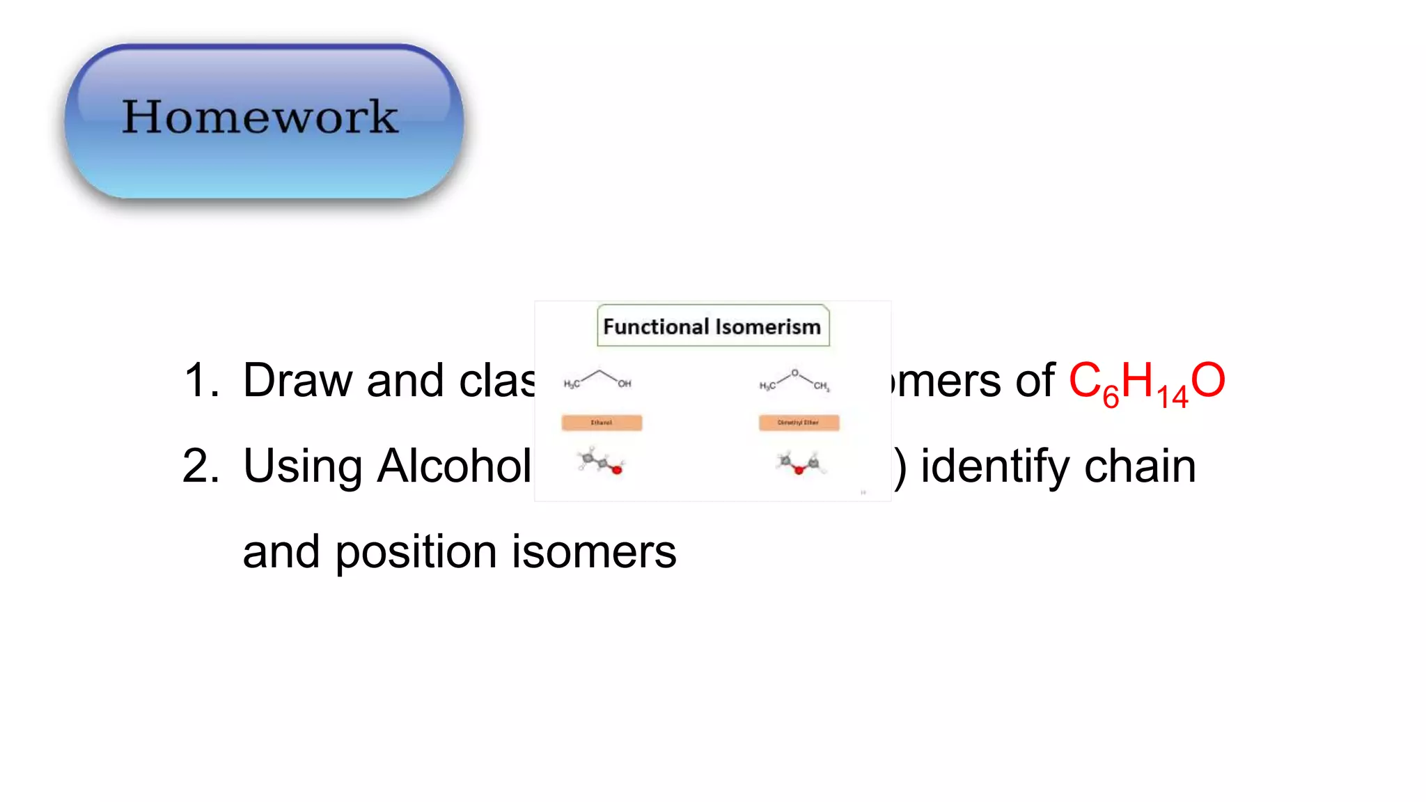 Isomers & Physical properties of alcohols | PPTX | Alcoholic Beverages ...