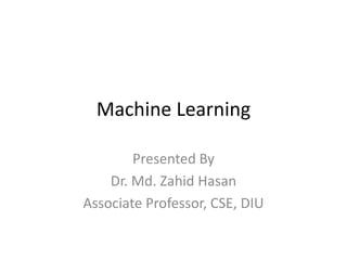 Different Types of Machine Learning Algorithms | PPT