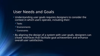 Understanding Users in human Computer interaction | PPTX