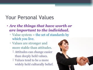 PSY 126 Week 3: Attitudes, Self-Concept, Values, & Ethics | PPT