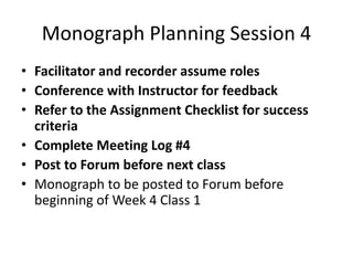 Week 3 class 2 assess 2 - ruth | PPT