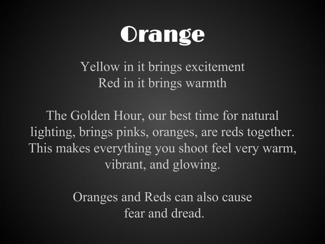 Color Theory (Photography) | PPT