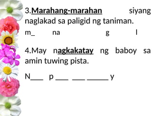 WEEK 3- DAY 1-5 PPT- FILIPINO 6.pptx discussion | PPTX