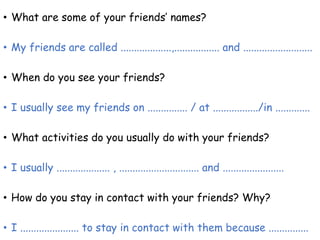 Week 3 - Friends and describing friends.pptx