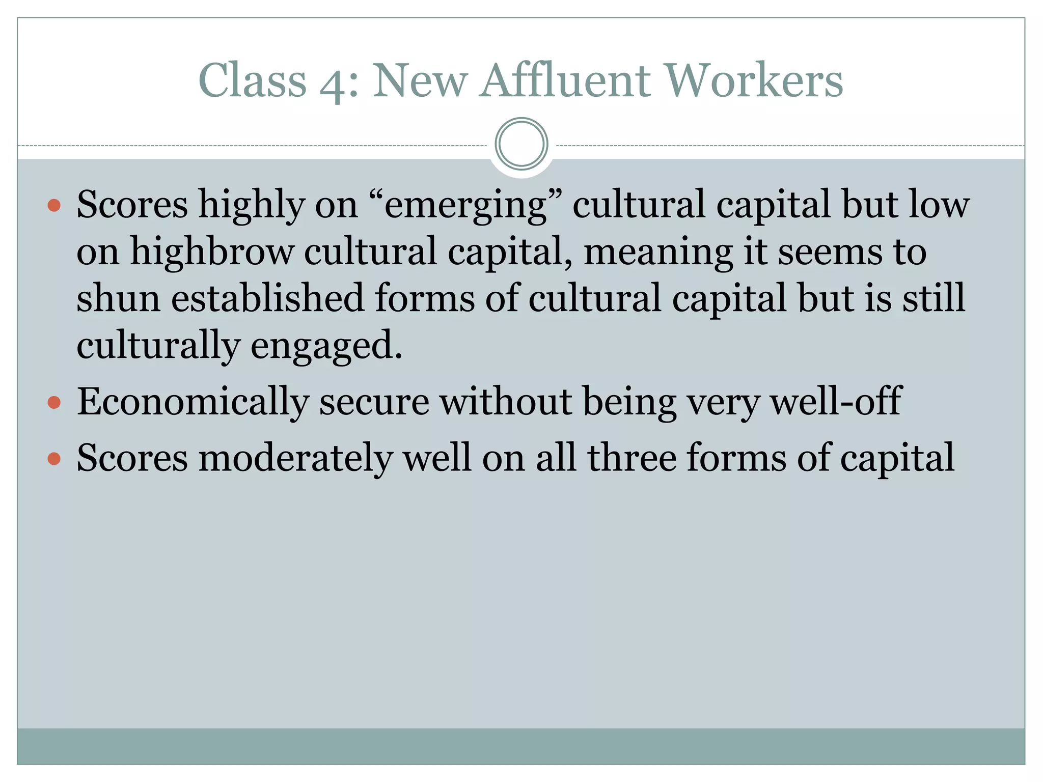A New Model of Social Class? Findings from the BBC’s Great British ...