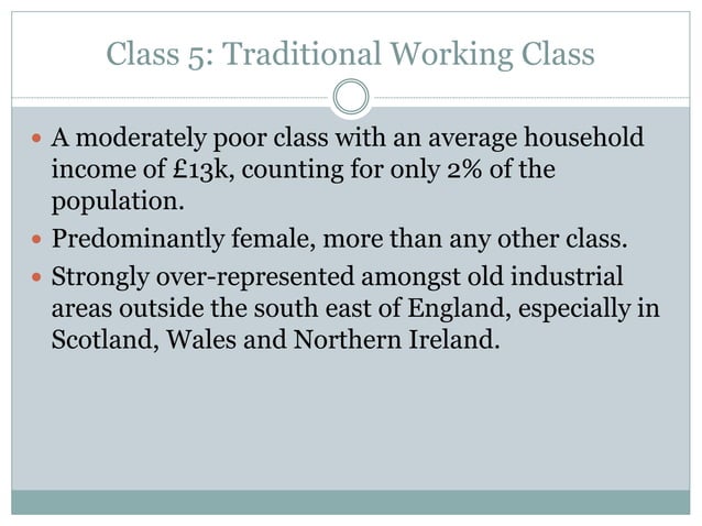 A New Model of Social Class? Findings from the BBC’s Great British ...