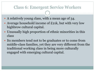 A New Model of Social Class? Findings from the BBC’s Great British ...
