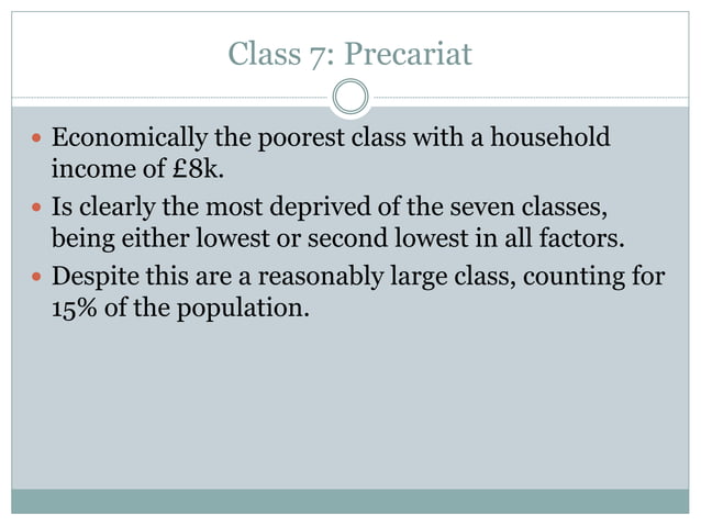 A New Model of Social Class? Findings from the BBC’s Great British ...