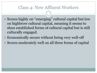 A New Model of Social Class? Findings from the BBC’s Great British ...