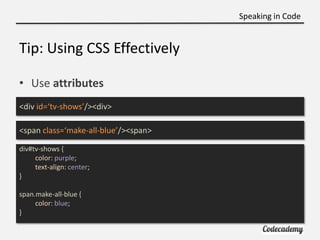 Week 3 html recap and css | PPT