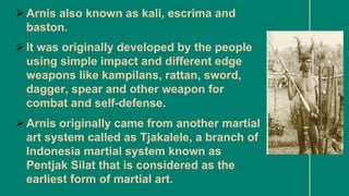 WEEK 3- INTRODUCTION OF ARNIS. RTUUUpdf. | PDF