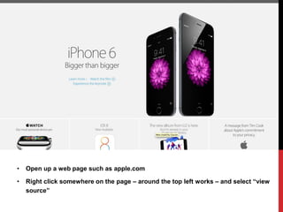 Artistic Web Applications - Week3 - Part 1 | PPT