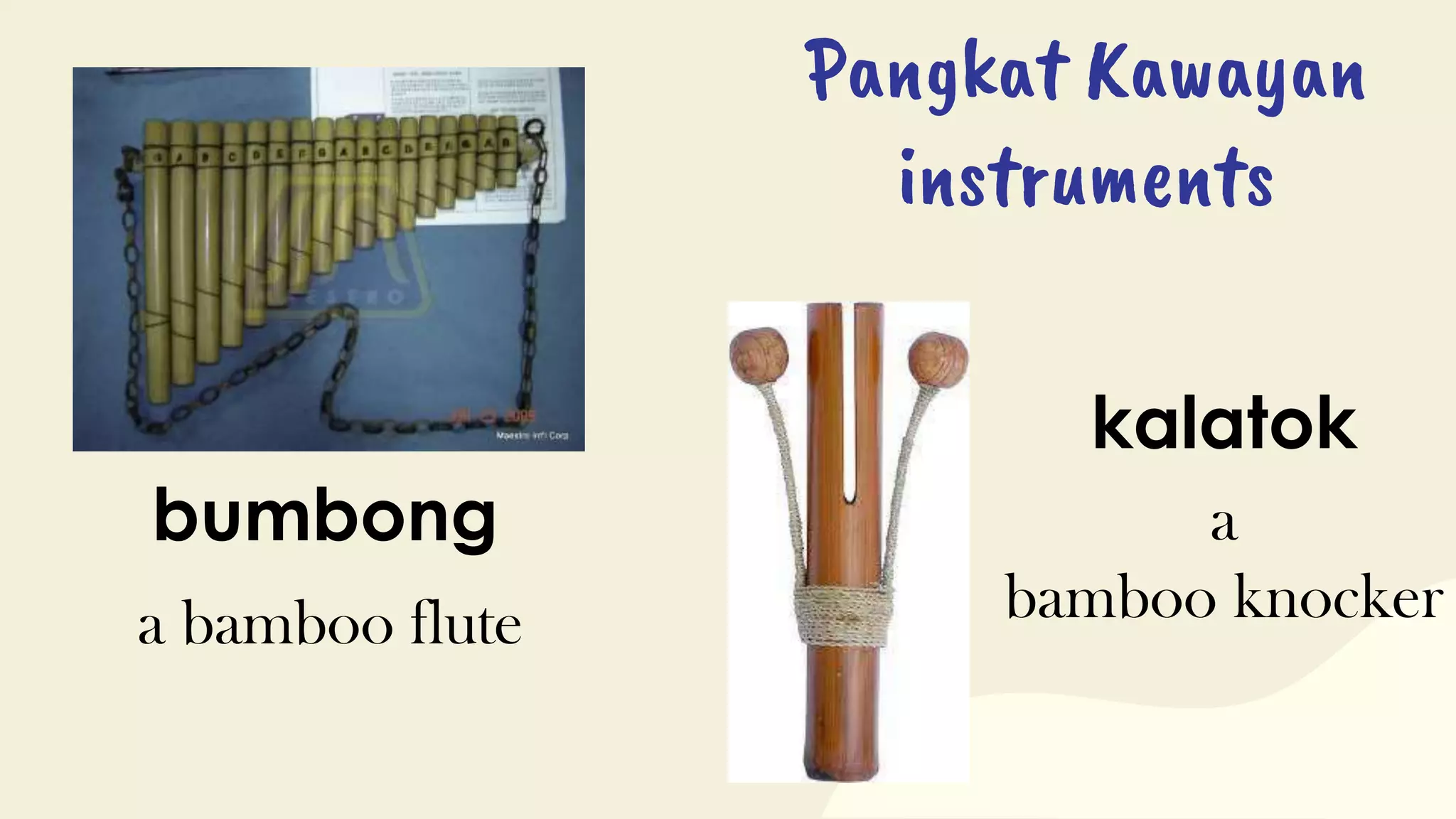 Instrumental Groups on the Lowlands in Luzon | PPTX | Music | Entertainment