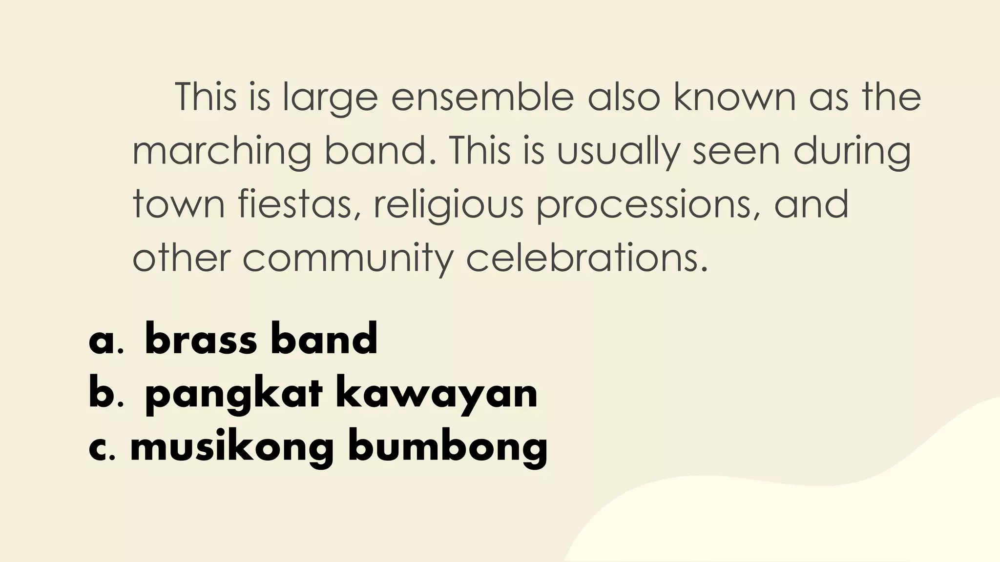 Instrumental Groups on the Lowlands in Luzon | PPTX