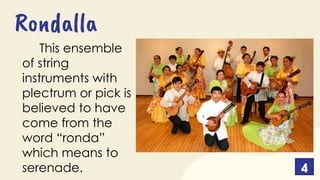 Instrumental Groups on the Lowlands in Luzon | PPTX