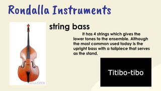 Instrumental Groups on the Lowlands in Luzon | PPTX