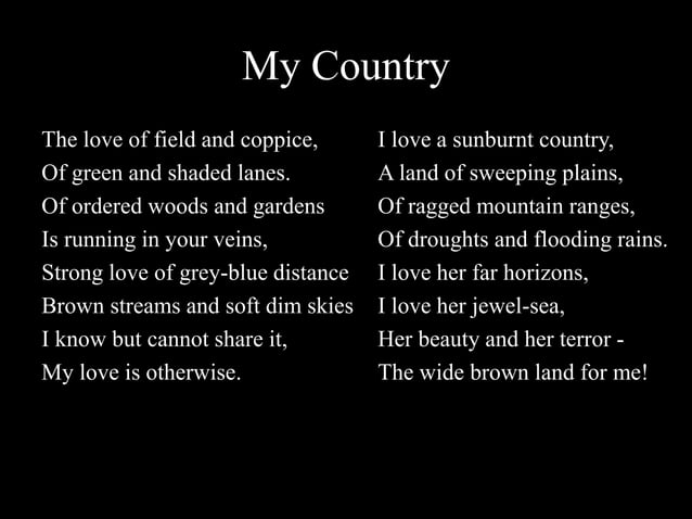 Week 3 my country b | PPT