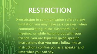 week 3-ORAL COMMUNICATION IN CONTEXT - Copy.pptx | Travel Preparation ...