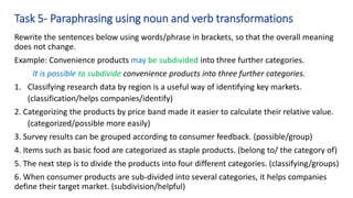 Week 3 paraphrasing (student) | PPT