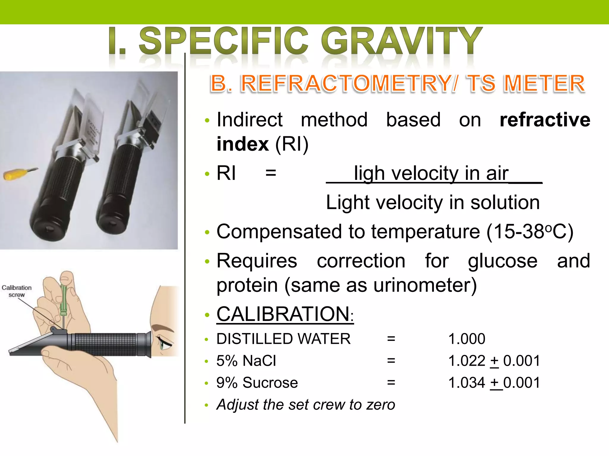 Week3 physical examination of urine | PPTX